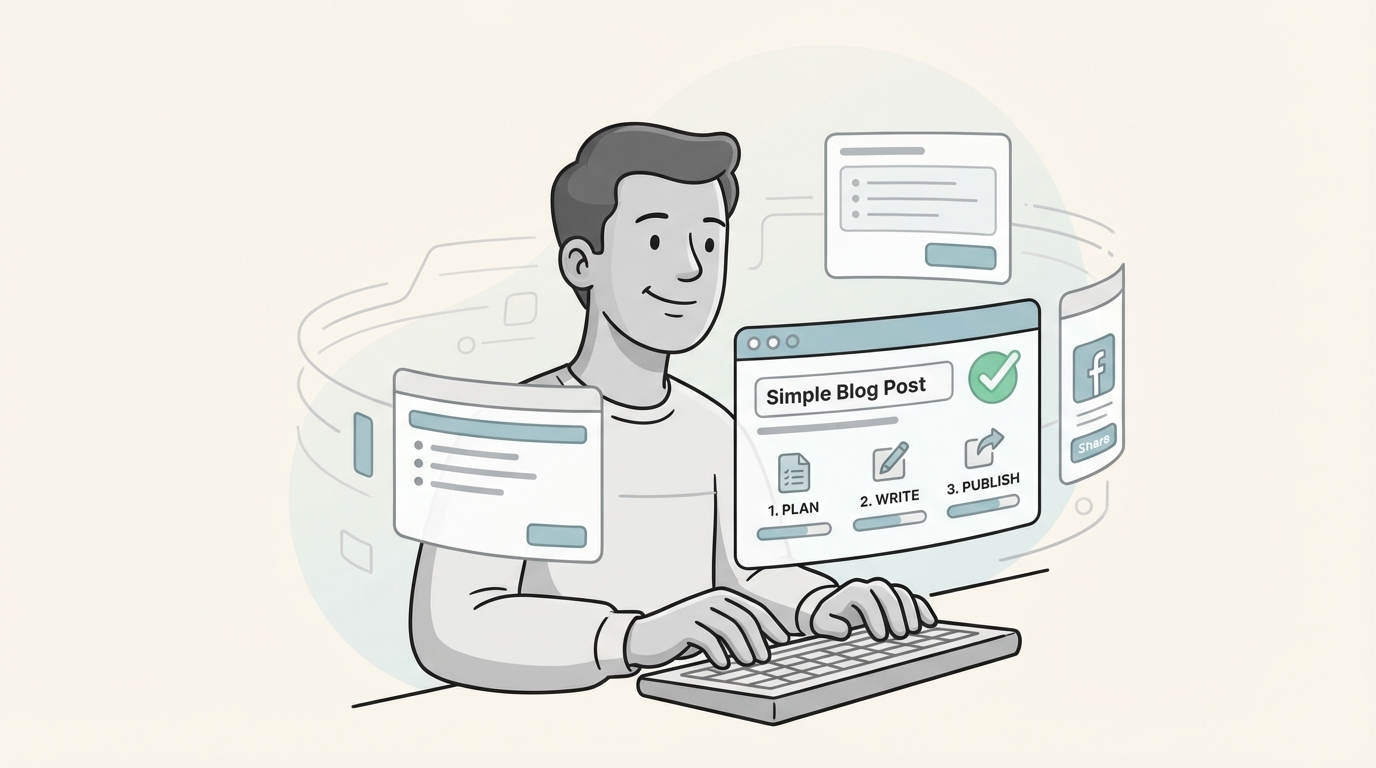 A practical guide to simple blog writing that drives results