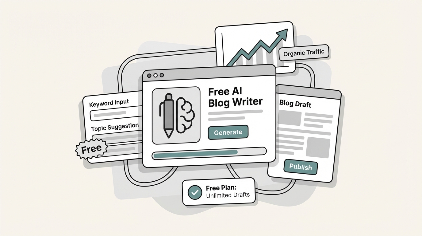 I tested the 5 best free AI blog writer tools in 2026
