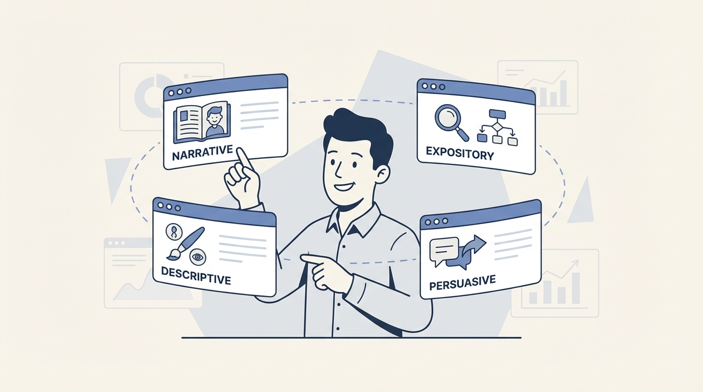 A practical guide to the main writing genres types | eesel AI