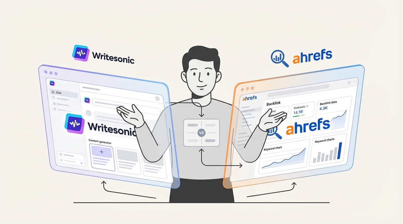 Writesonic vs Ahrefs: Which GEO and SEO platform is right for you?