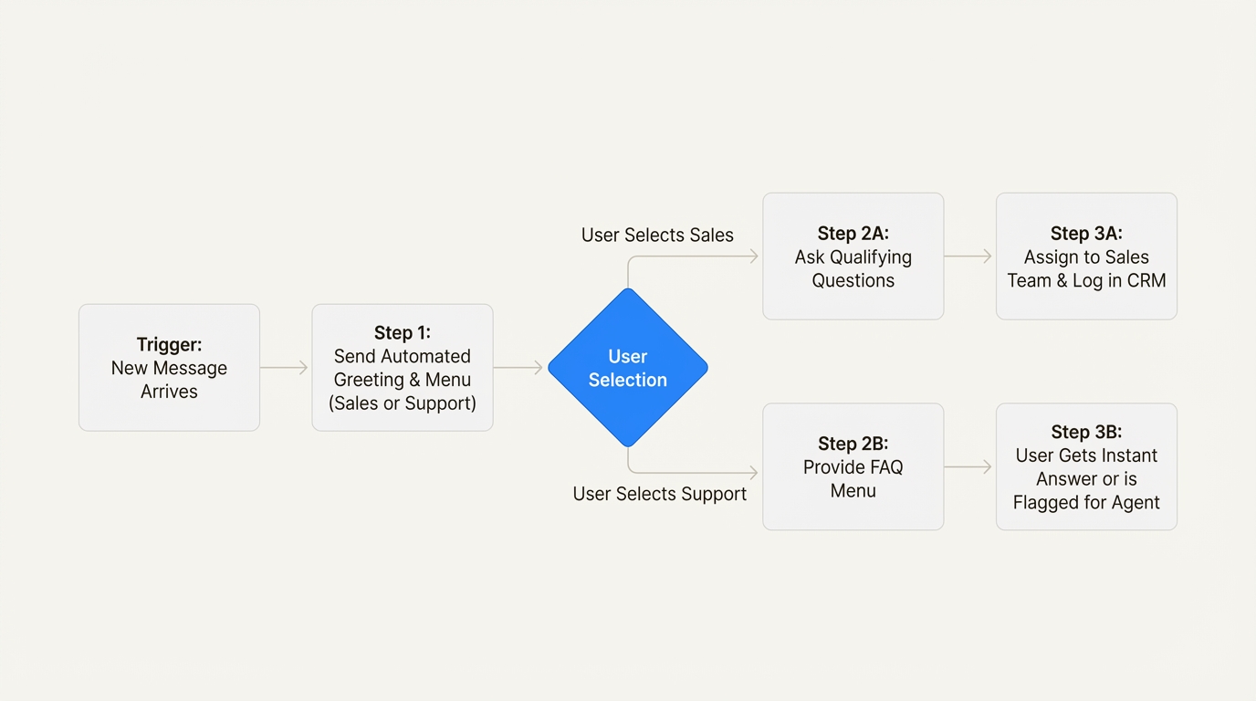 Complete guide to build powerful WhatsApp messaging workflow