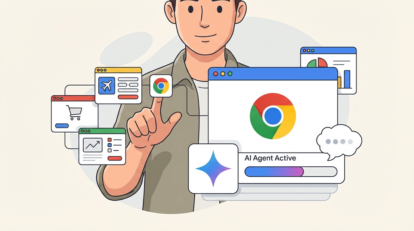 Chrome auto-browse: How to use Gemini's new AI agent feature | eesel AI