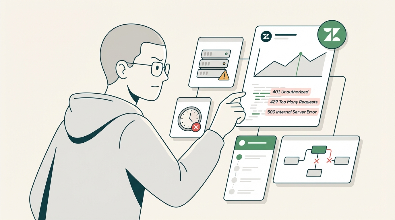 Zendesk API error codes: Complete reference guide for 2026 | eesel AI