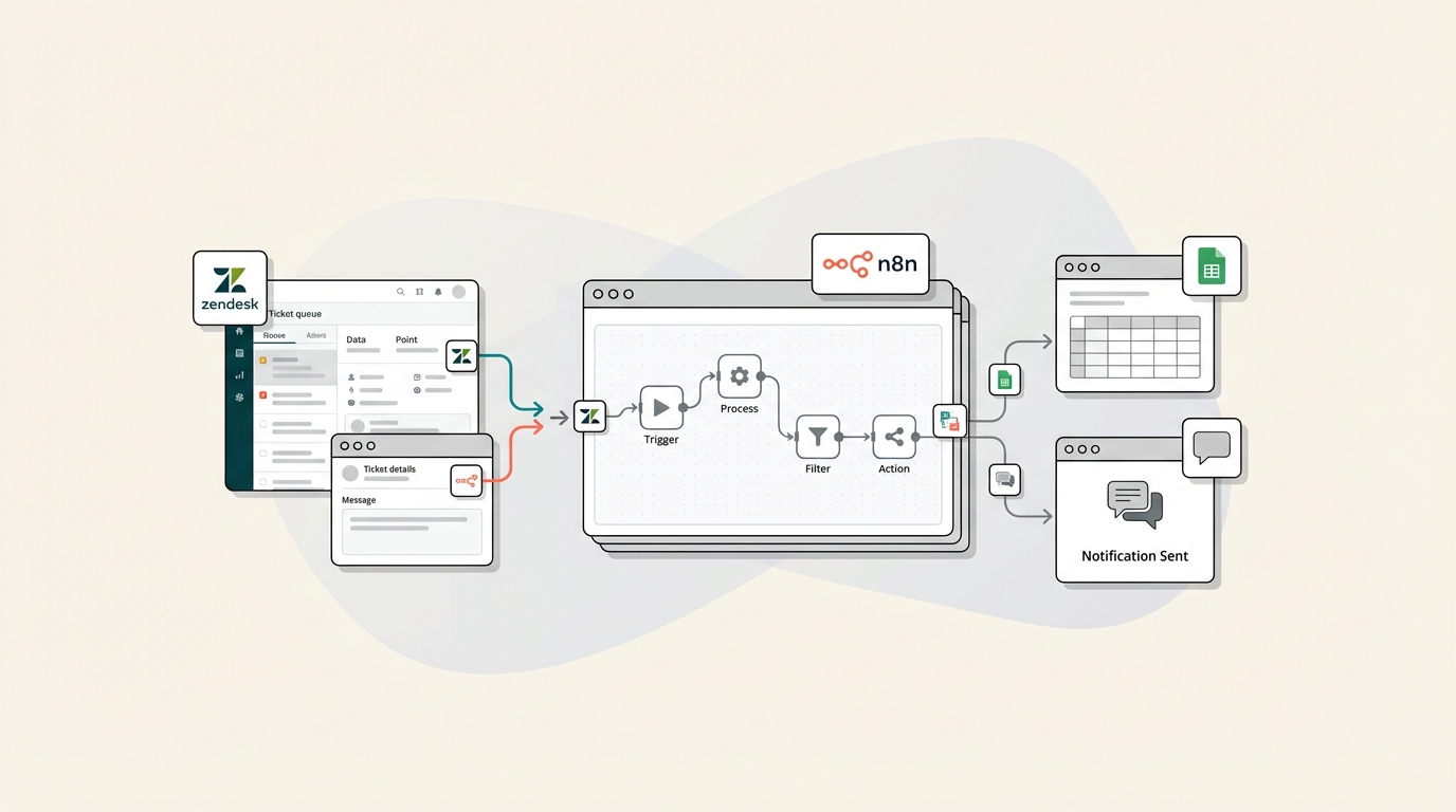 How to build Zendesk n8n integration workflows: A complete guide | eesel AI