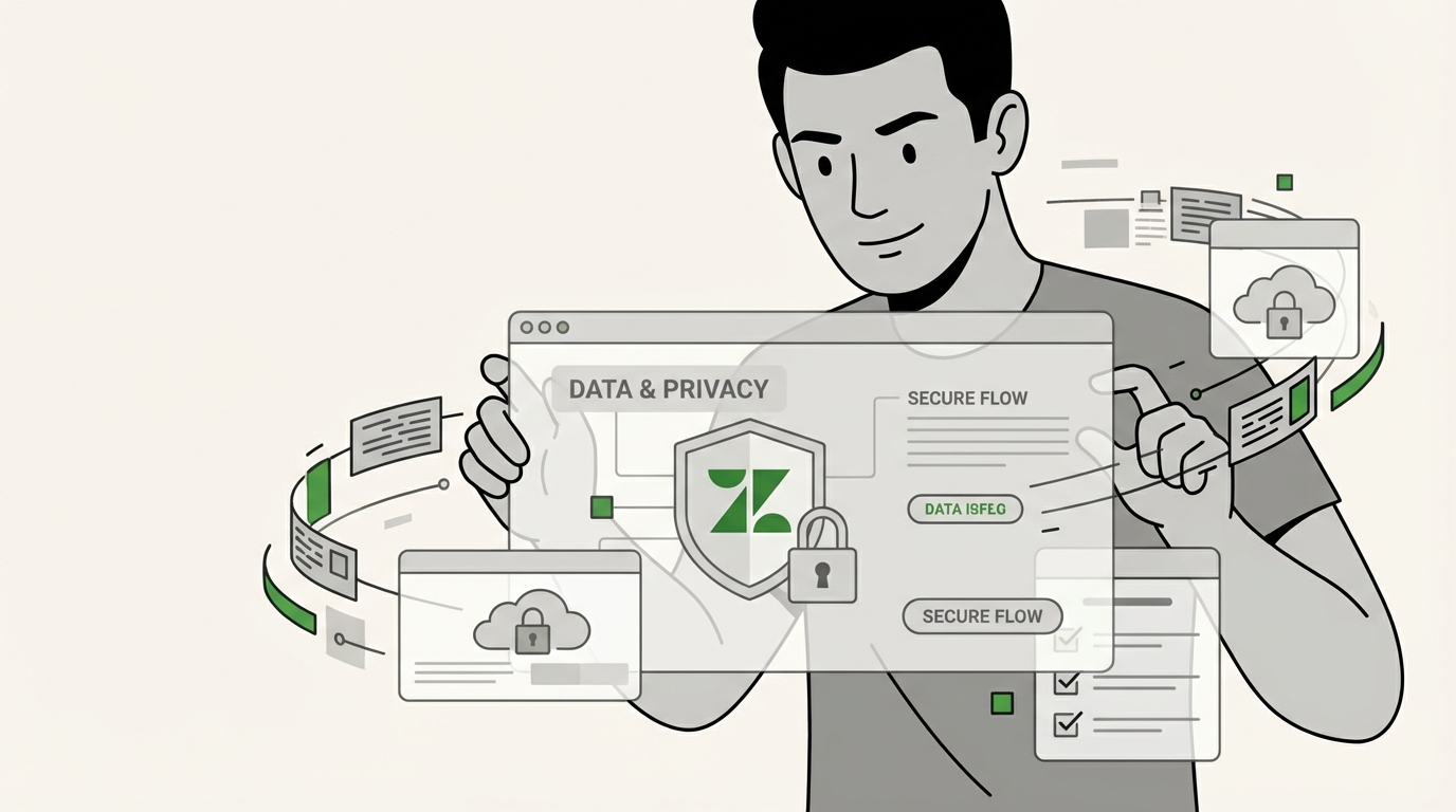 Zendeskのデータとプライバシー：2026年完全ガイド | eesel AI