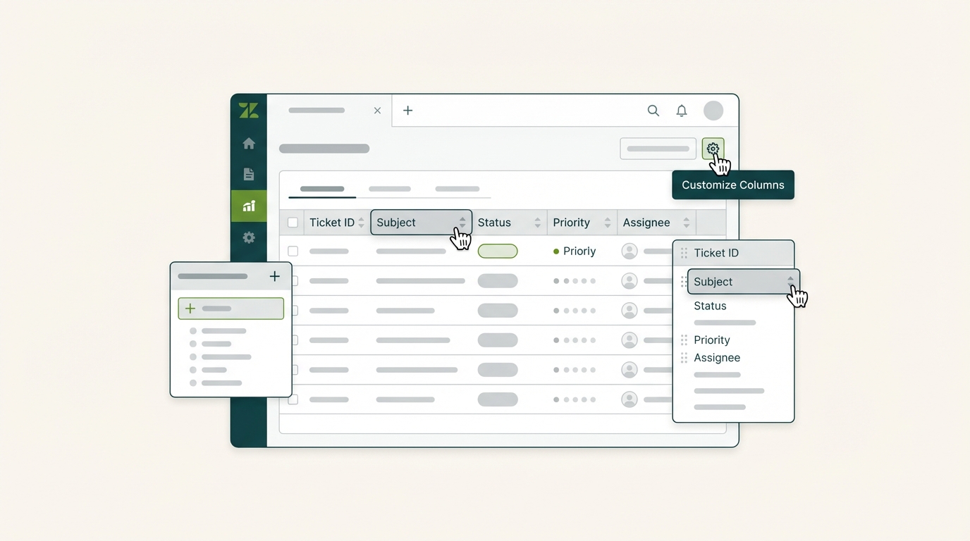 How to customize Zendesk view columns: A complete guide for 2026 | eesel AI