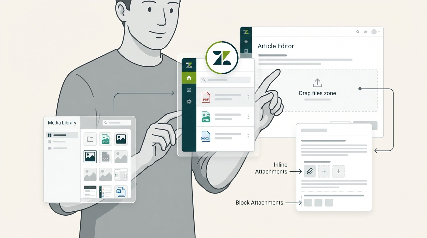 How to manage Zendesk Guide article attachments: A complete guide ...