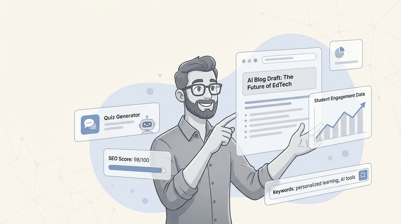 I tested 5 of the best AI blog writer for edtech tools in 2026 | eesel AI