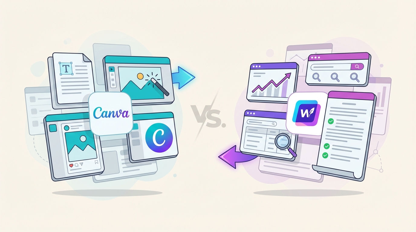 Canva AI Writer vs Writesonic: Which is better for content?