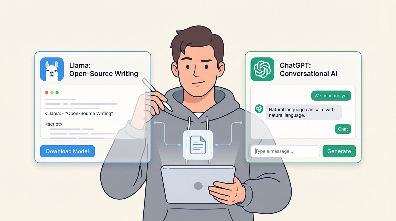 Llama vs ChatGPT for writing: Which AI is the better choice? | eesel AI