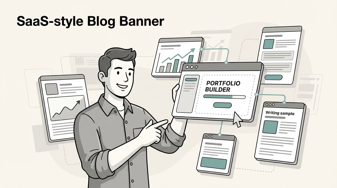 How to build a blog writing portfolio that lands you clients
