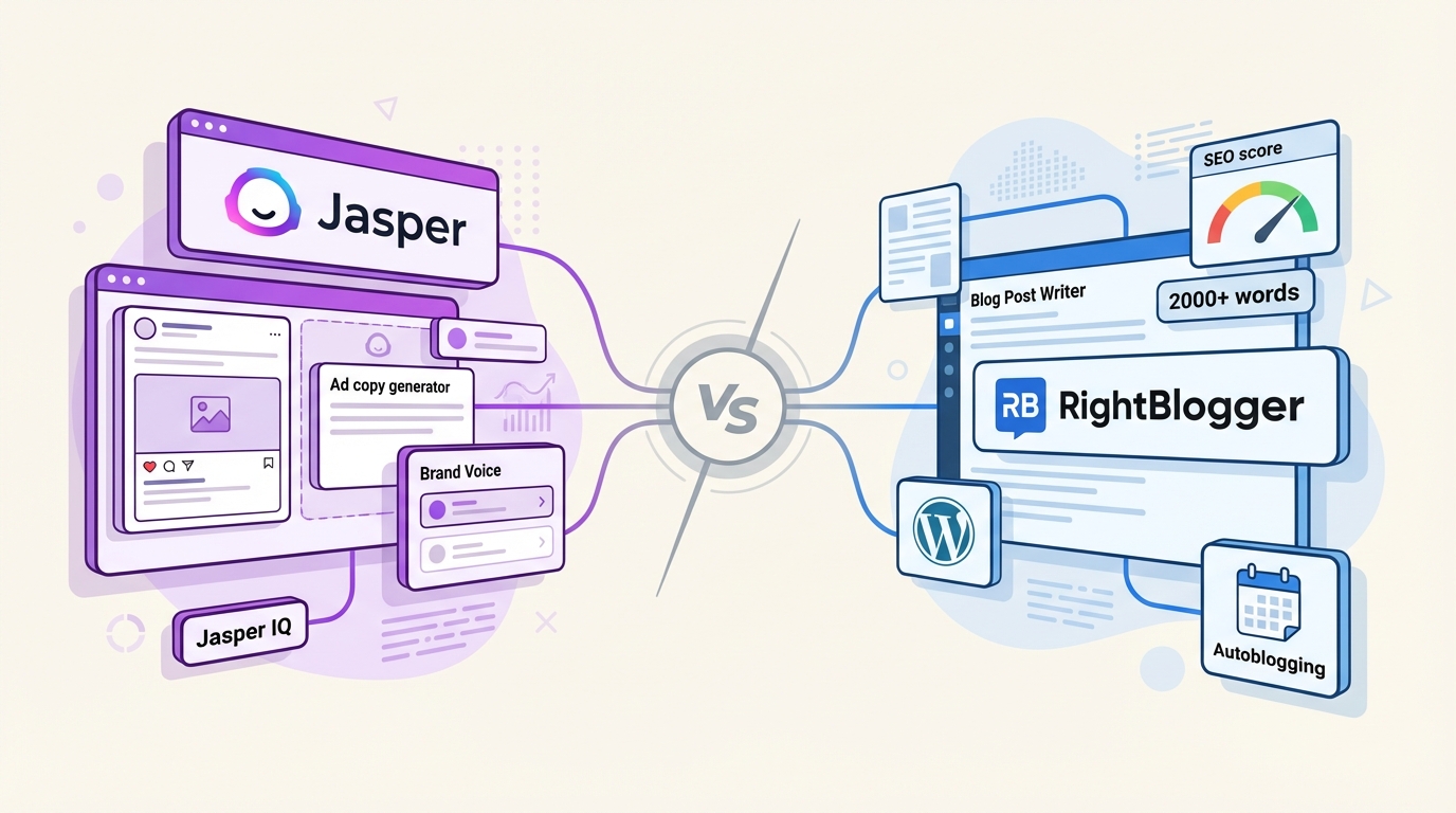 Jasper AI vs RightBlogger: A detailed comparison | eesel AI